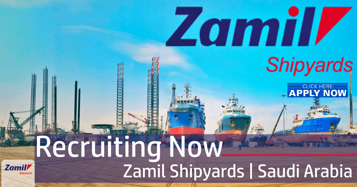 Zamil Shipyard Vacancies - Offshore Job Vacancy